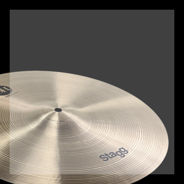 Shop Stagg Single Hammered Cymbals – Into Music Store