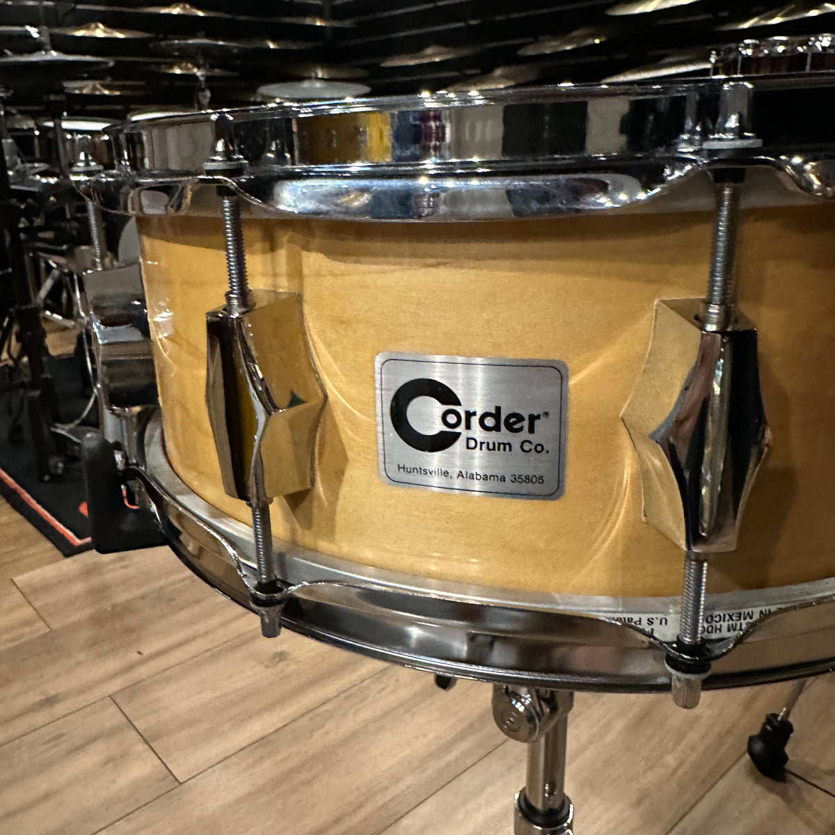 Corder 14x5.5" Maple Snare Drum (ex fibes) #1202 – Into Music Store