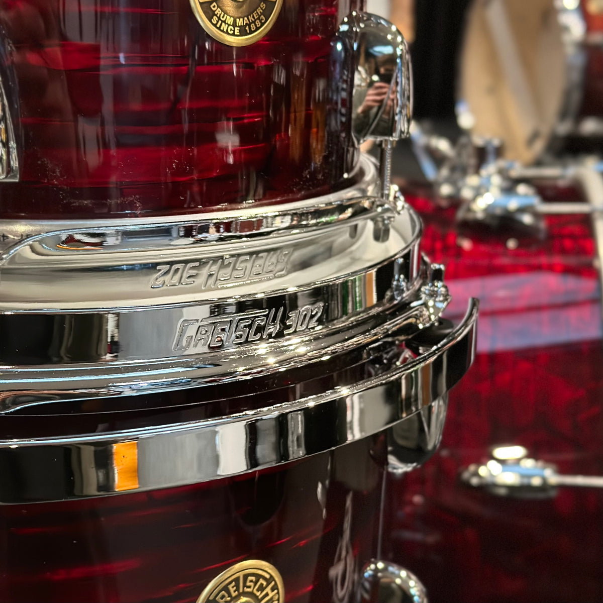 Gretsch Broadkaster 20" Drum Kit Ruby Red Pearl – Into Music Store