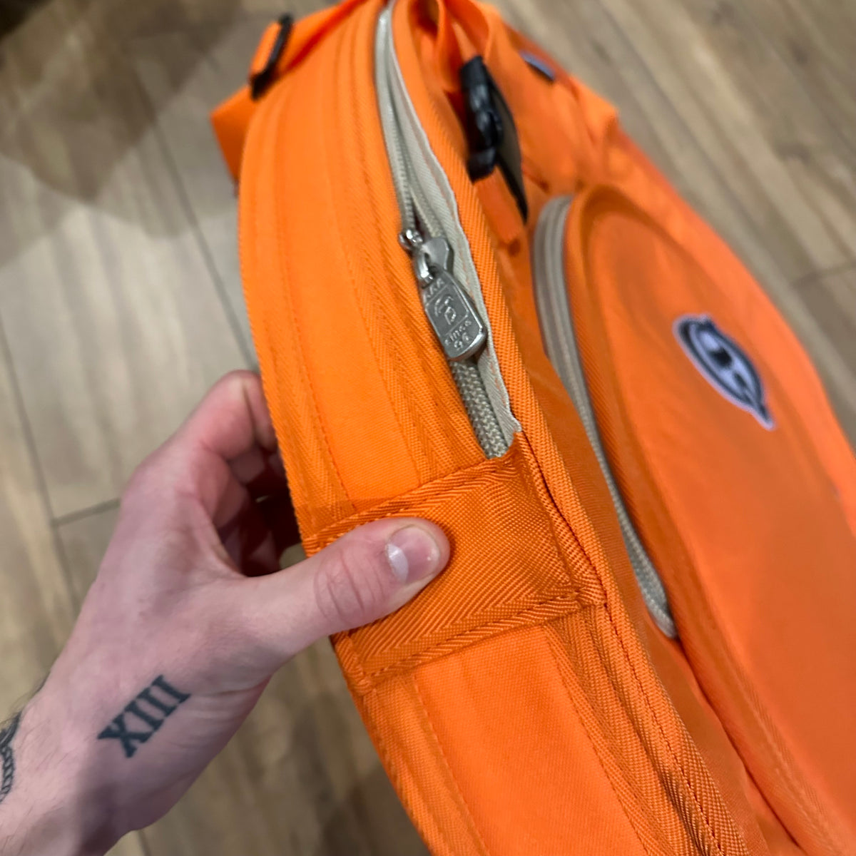 Ltd Edition Orange Protection Racket 22” Deluxe Cymbal Case - Rucksack ...