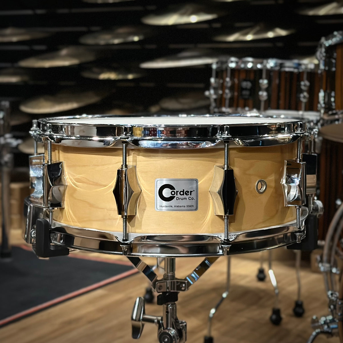 Corder 14x5.5" Maple Snare Drum (ex fibes) #1202 – Into Music Store