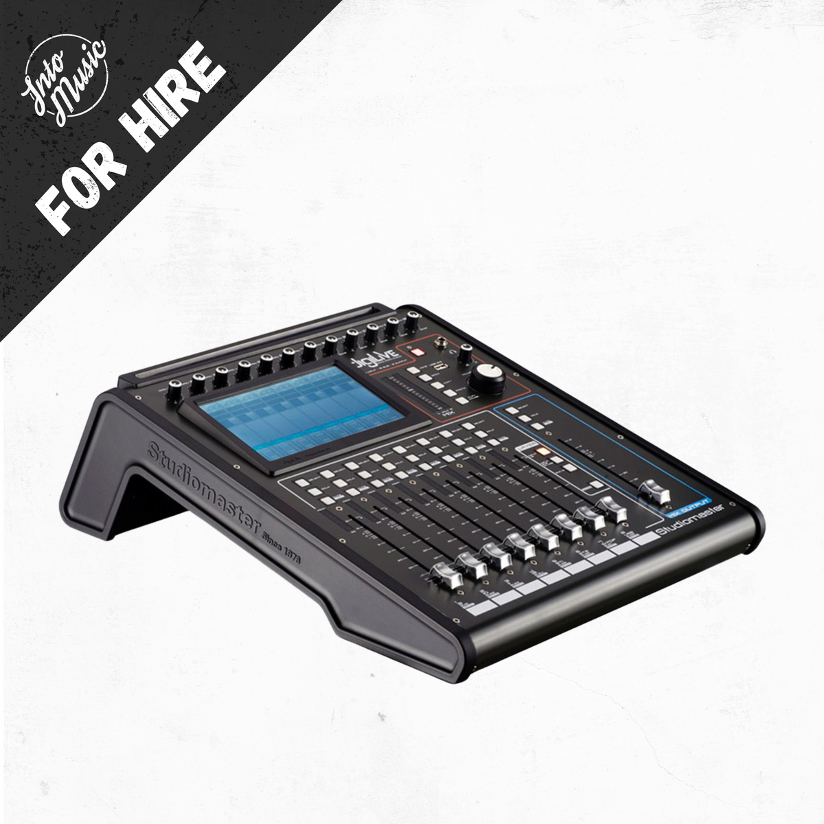 Hire A Studiomaster Digilive Digital Mixing Desk – Into Music Store