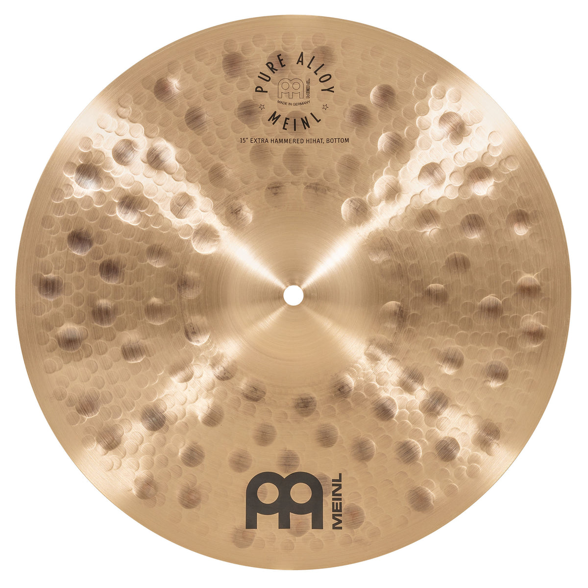 Meinl Pure Alloy 15 inch Extra Hammered Hi Hat Cymbals PA15EHH – Into ...