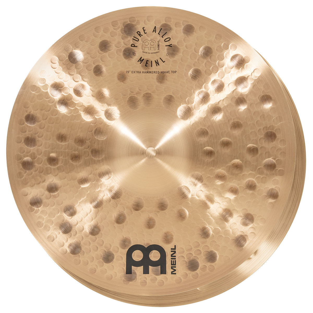 Meinl Pure Alloy 15 inch Extra Hammered Hi Hat Cymbals PA15EHH – Into ...