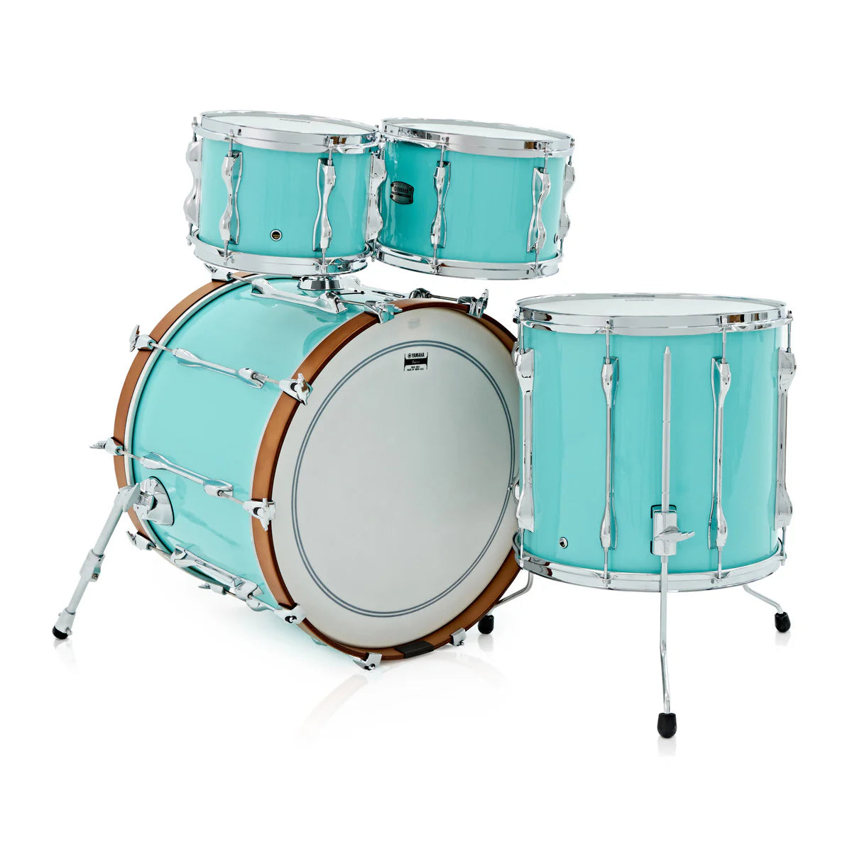Yamaha Recording Custom Drum Kit 22" - Surf Green Drum Set – Into Music ...