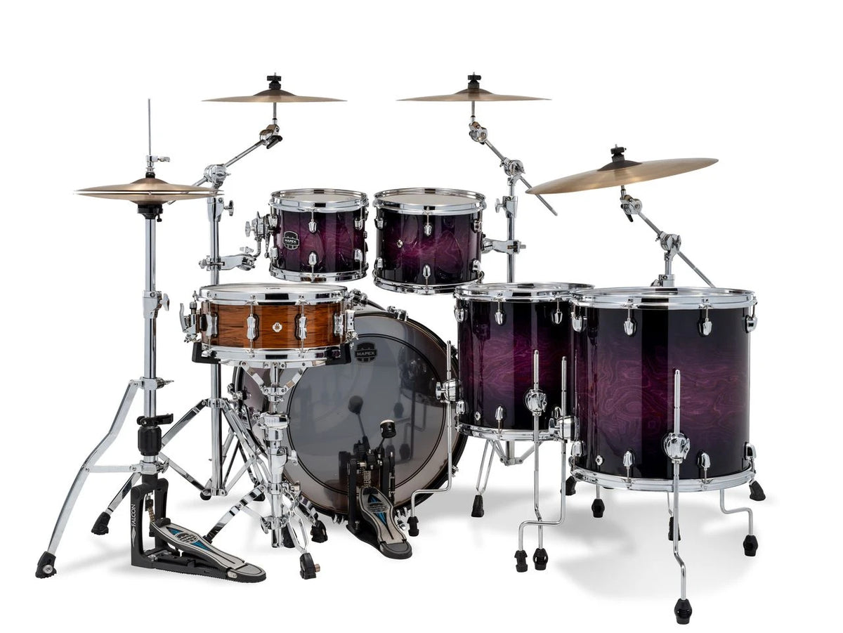 Saturn VI Studioease Royal Purple Burst Drum Kit 22" – Into Music Store
