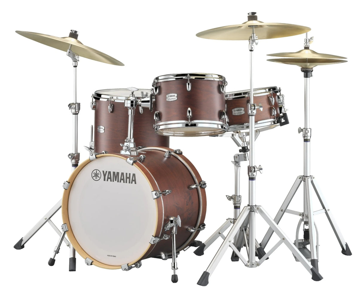 Yamaha Tour Custom 18" Bop Drum Kit, Chocolate Satin – Into Music Store