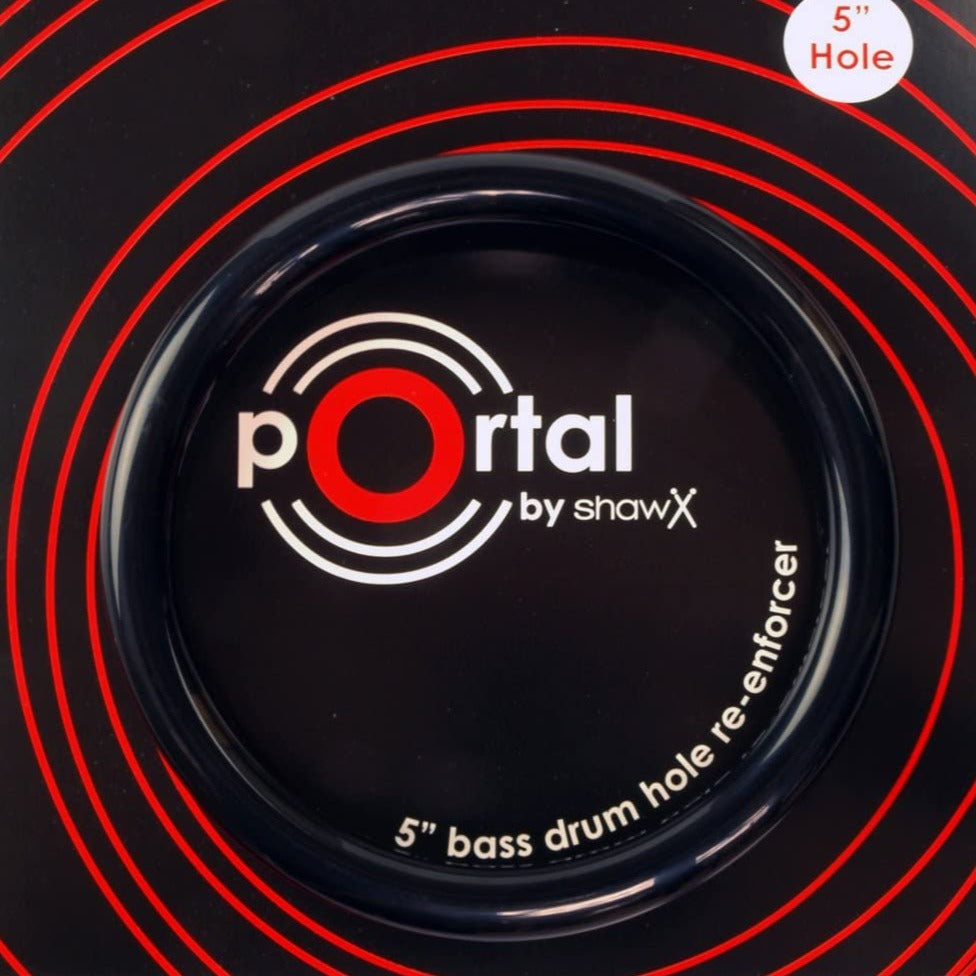 Shaw Portal 5 inch Drum Mic Hole Re-Enforcer - Black – Into Music Store