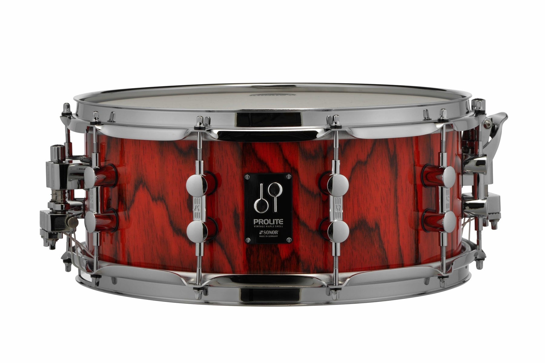 Sonor Prolite 14"x5" Fiery Red Snare Drum – Into Music Store